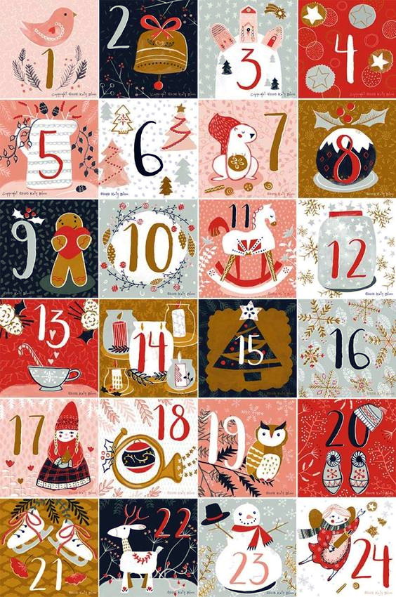 Imprimolandia: Calendario de Adviento para imprimir