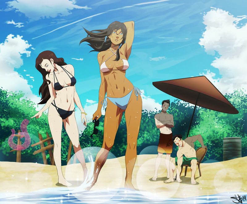 AVATAR THE LAST AIRBENDER: IF THE LEGEND OF KORRA HAD A BEACH EPISODE