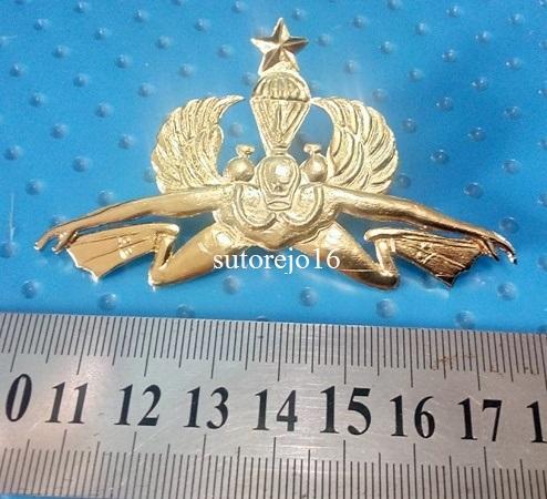 atribut dan aksesoris tni polri: pin brevet wings tni polri