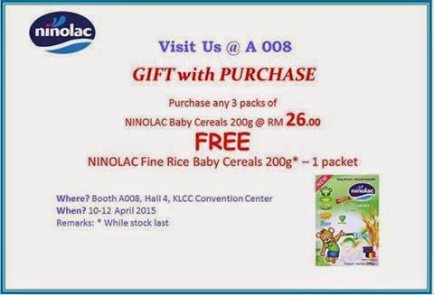 FREE NINOLAC Fine Rice Baby Cereals 200g Giveaway! |Discover,Your Life
