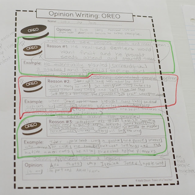 leading little hearts home: PERSUASIVE WRITING {using Oreos!}