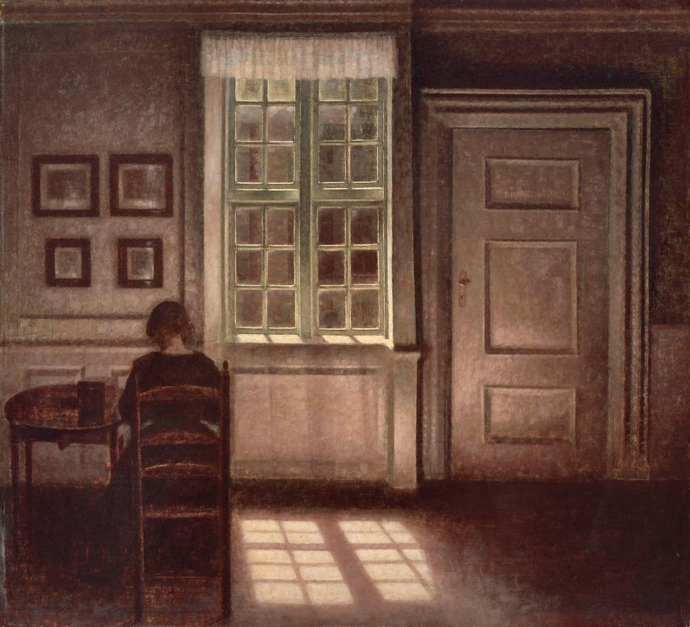 Vilhelm Hammershøi | Interior / Portrait painter | Tutt'Art@ | Pittura ...