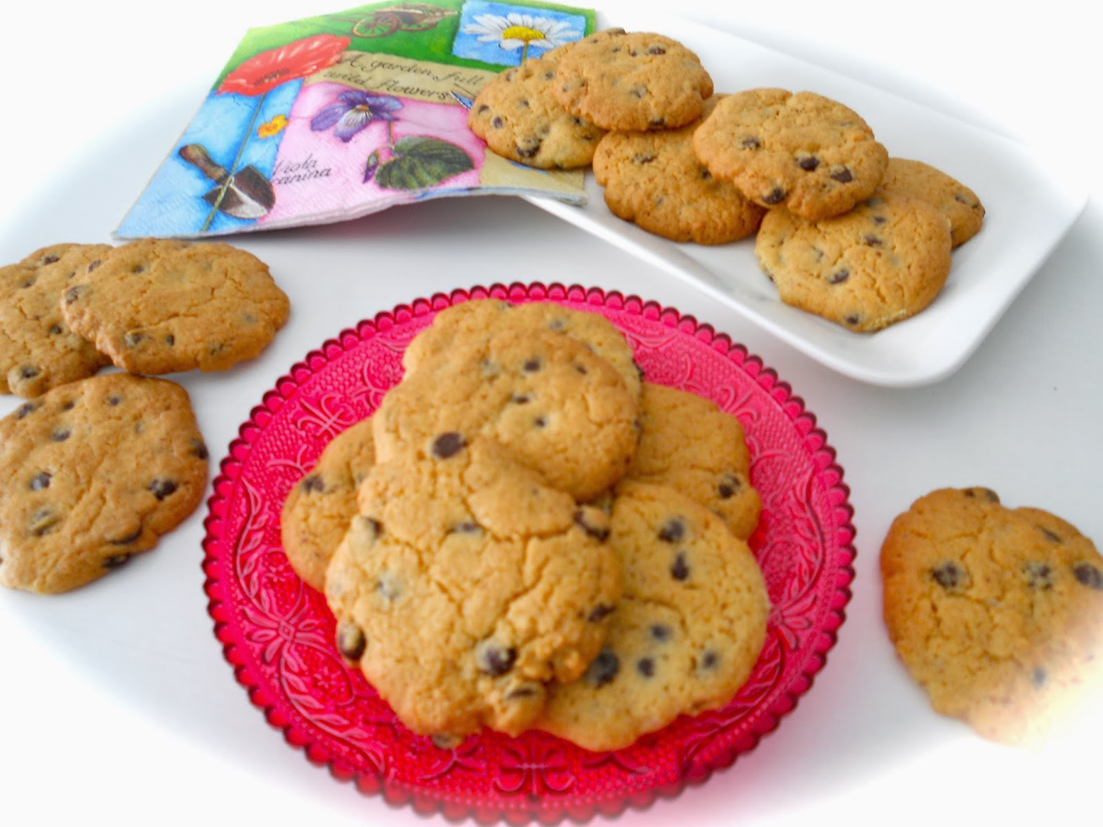 Noe Cocinillas: Galletas americanas (chocolate chip cookies)