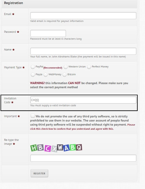 MegaTypers Invitation Code 2017