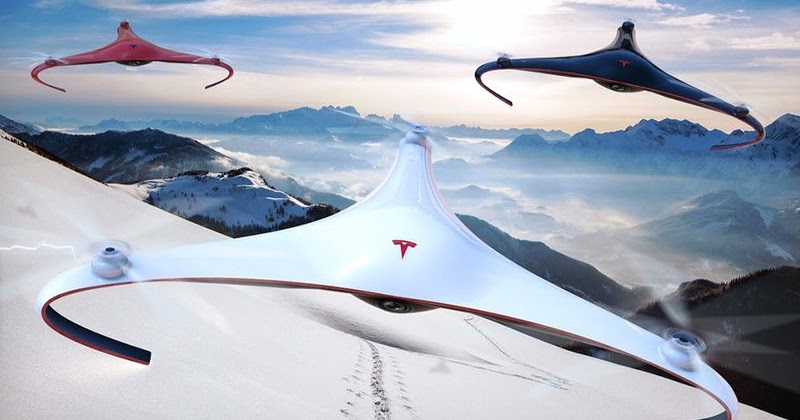 Últimas Tendencias: El Concepto Tesla Aurora Drone Puede Operar ...