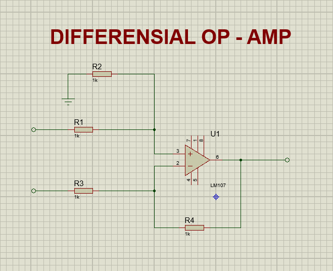 My Experience: Rangkaian OP AMP