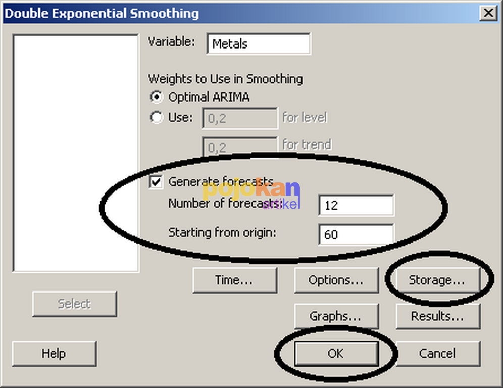 Tutorial : Double Exponential Smoothing Holt dan Forecasting - blog kibe