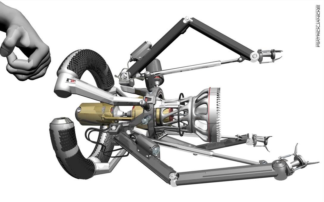 Amazing ROBOPOCALYPSE Movie Concept Art by Patrick Janicke « Film Sketchr