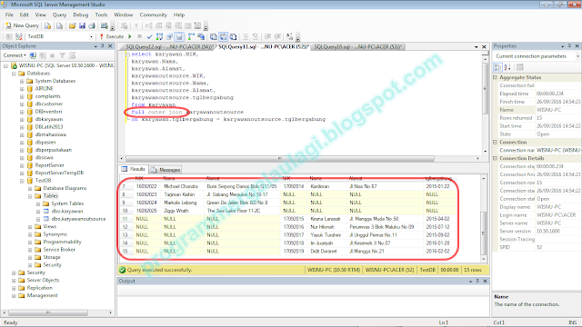 Belajar SQL Server : Dasar - Dasar SQL Server ~ Programmer Galau Lagi