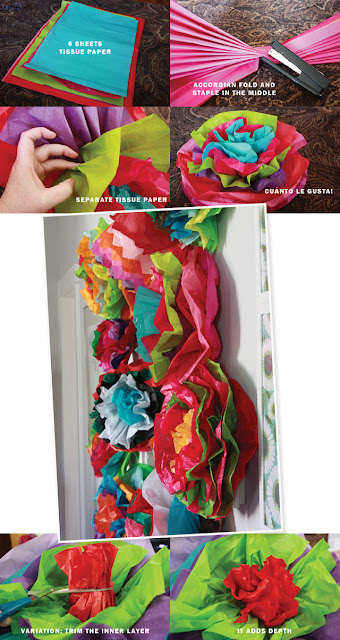 Creative Party Ideas by Cheryl: Fiesta Time Flowers