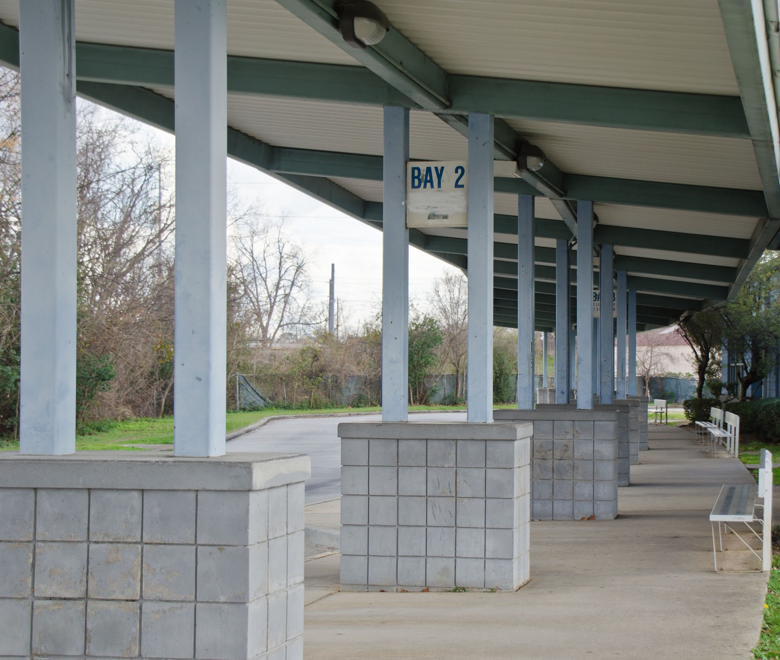 Augusta Georgia Daily Photo: Augusta Public Transit Bus Bays