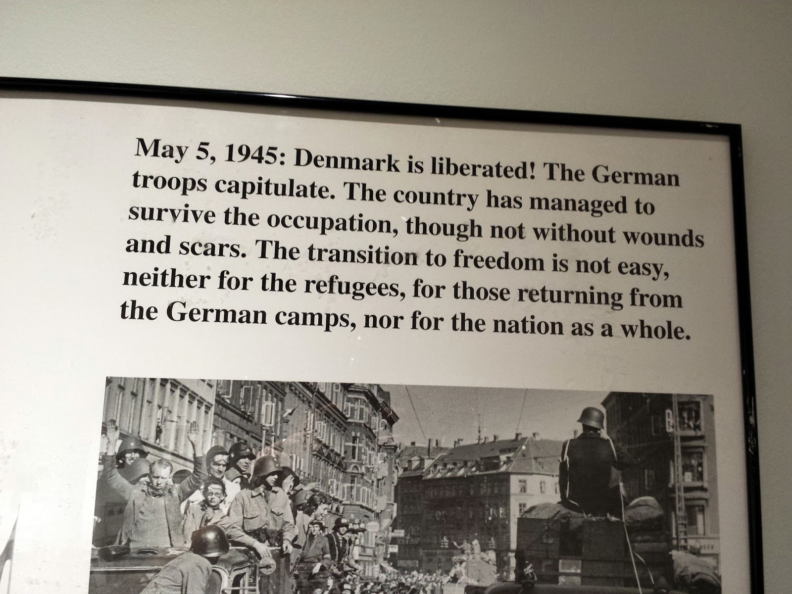 History and Culture by Bicycle: Denmark: October 1943, The Liberation