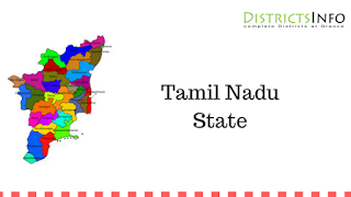 Tamil Nadu State with Districts at a Glance -TamilNadu Info