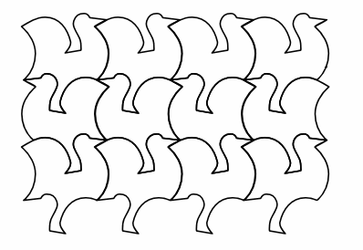 MazePuzzles: Exploring tessellating birds (Revised)