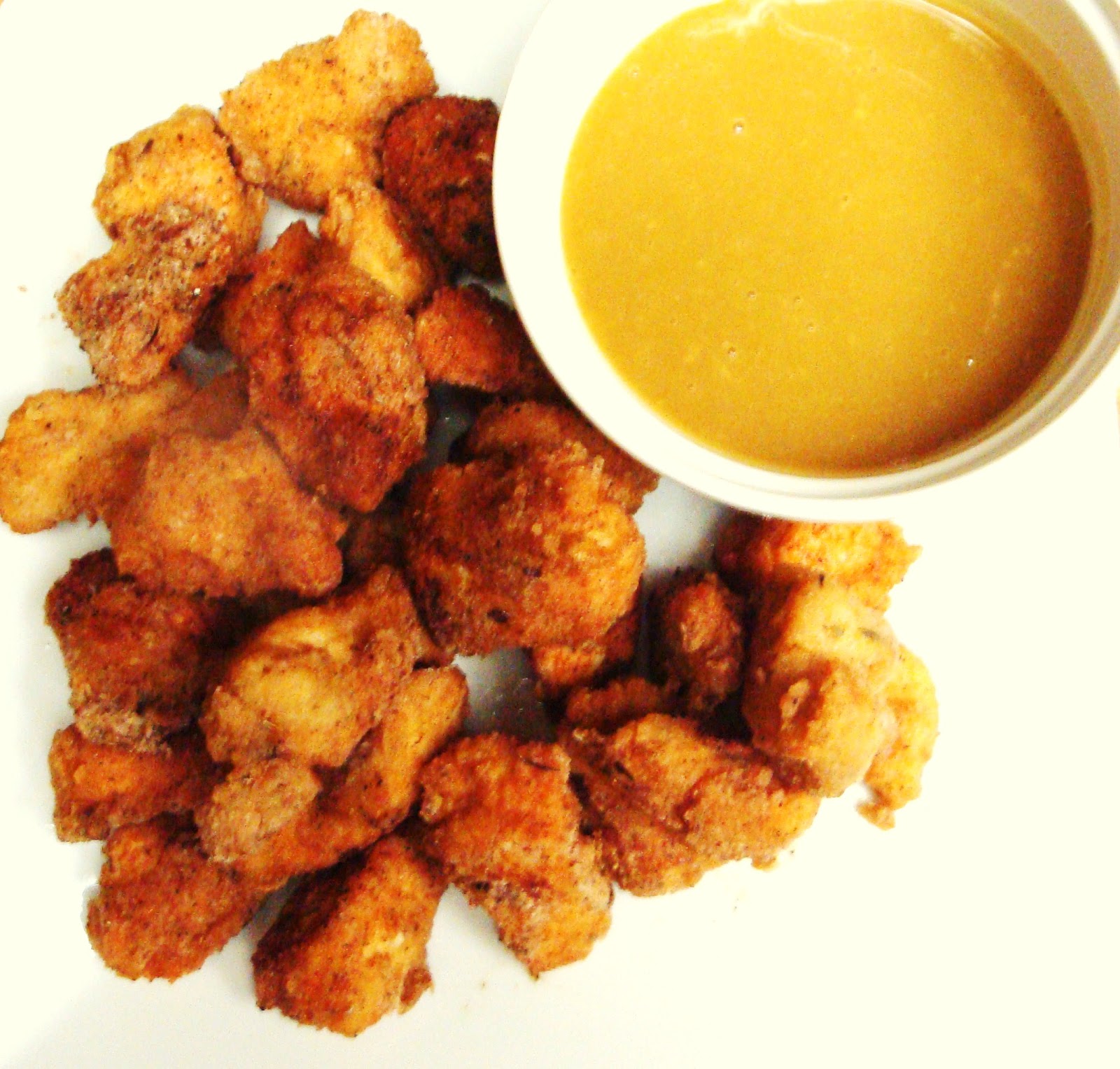 Lauren Marie Gluten Free Gluten Free Pan Fried Chicken Nuggets With Honey Mustard Sauce