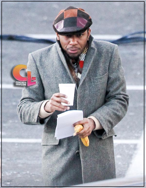 Event Snaps: MOS DEF ON THE SET OF HIS NEW MOVIE