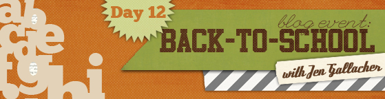 Day #12: Back-to-School Framed Art Piece | Jen Gallacher