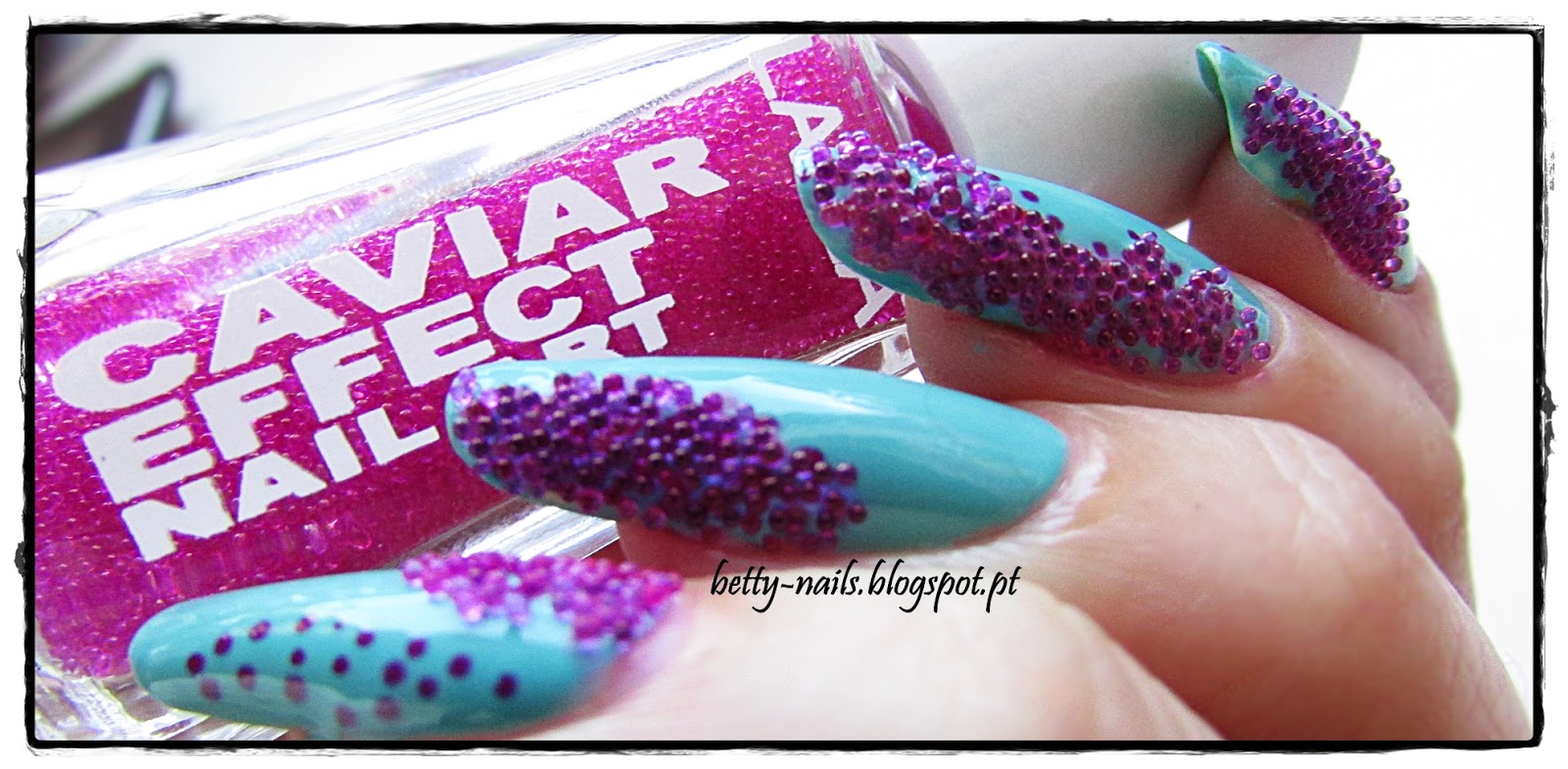 Betty Nails: Layla Caviar Effect - Pink