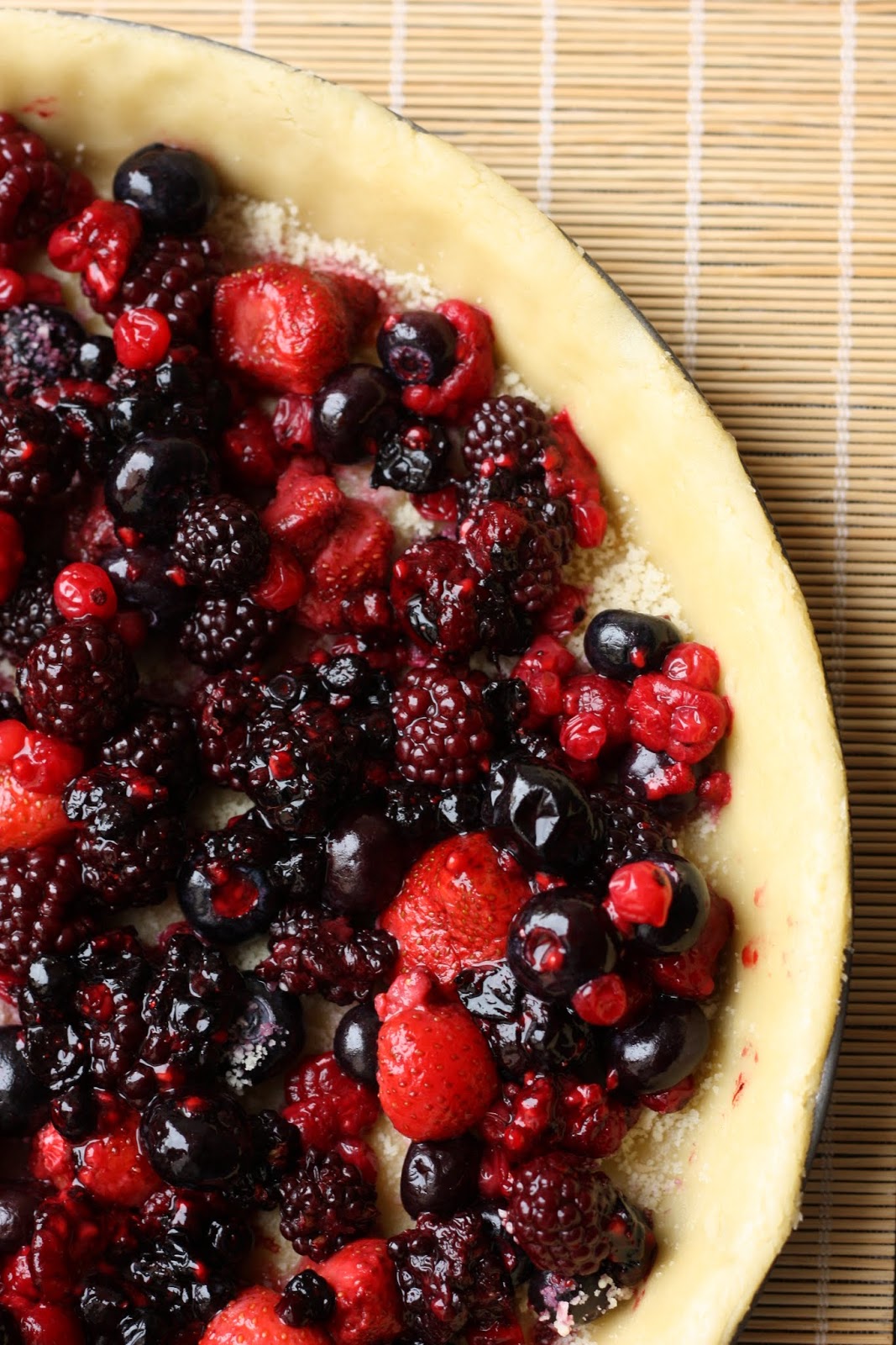 Les petits plats de Rose: Tarte crumble aux fruits rouges