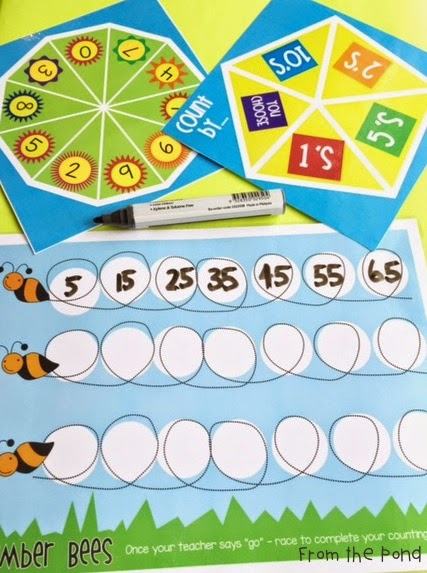 Spring Place Value Games | From the Pond