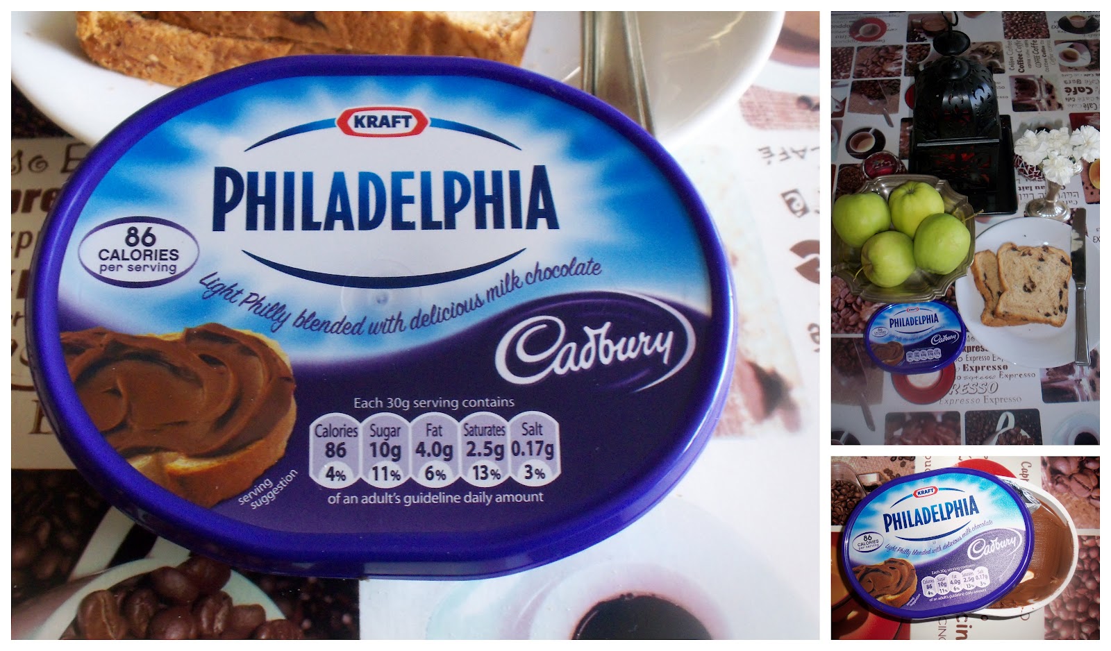 Food with Friends...& Family: Philadelphia cream cheese & Cadbury's ...