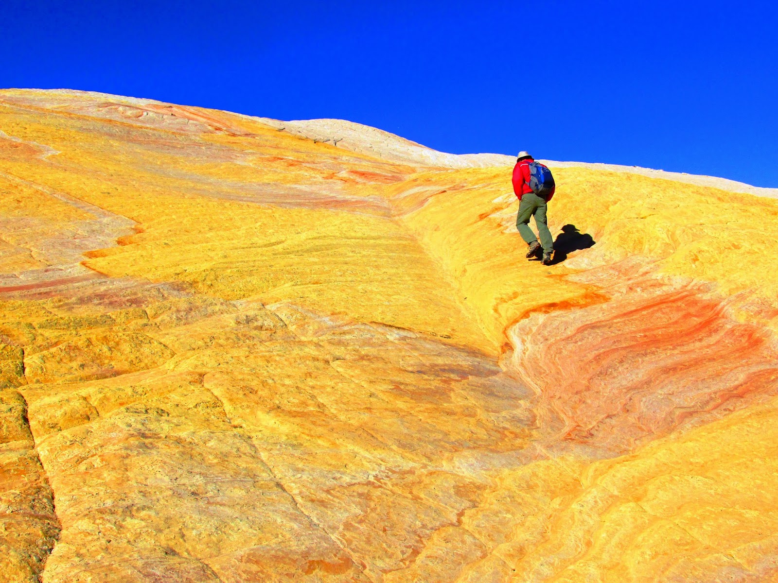Lazarow World-Hike-About: 20.36 Big Water, Utah: Yellow Rock (Mountain ...