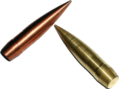 FREE CUT-OUTS: 2 LARGE BULLETS