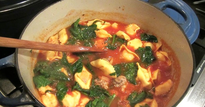 Tuscan Tortellini & Bean Soup