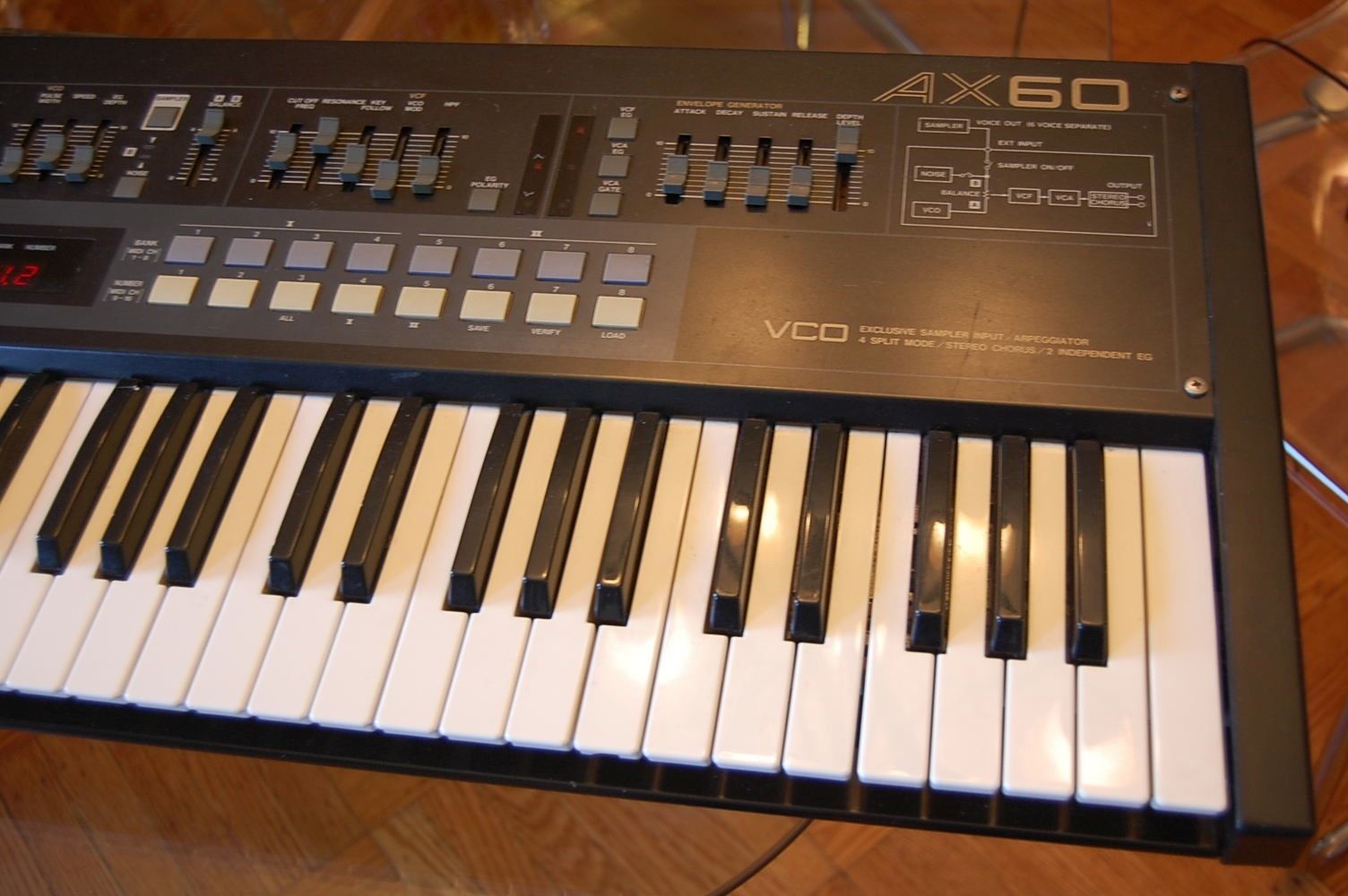 MATRIXSYNTH: Akai AX60 Vintage Analog Synthesizer 10425-21382