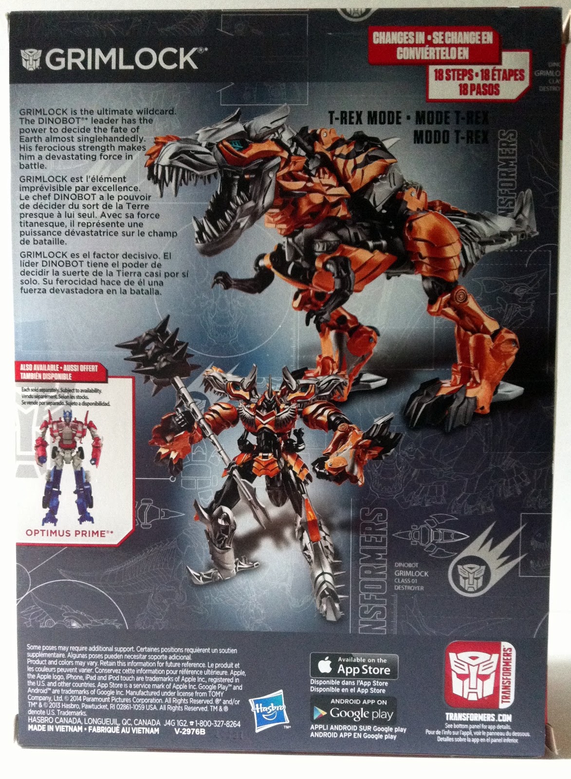 Transformers Reviews: Me Grimlock no Bozo, Me get Review.