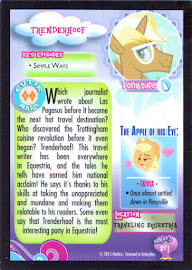 My Little Pony Trenderhoof Series 3 Trading Card | MLP Merch
