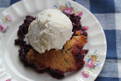 Wild Black Raspberry Cobbler - Cooking with the Cooks