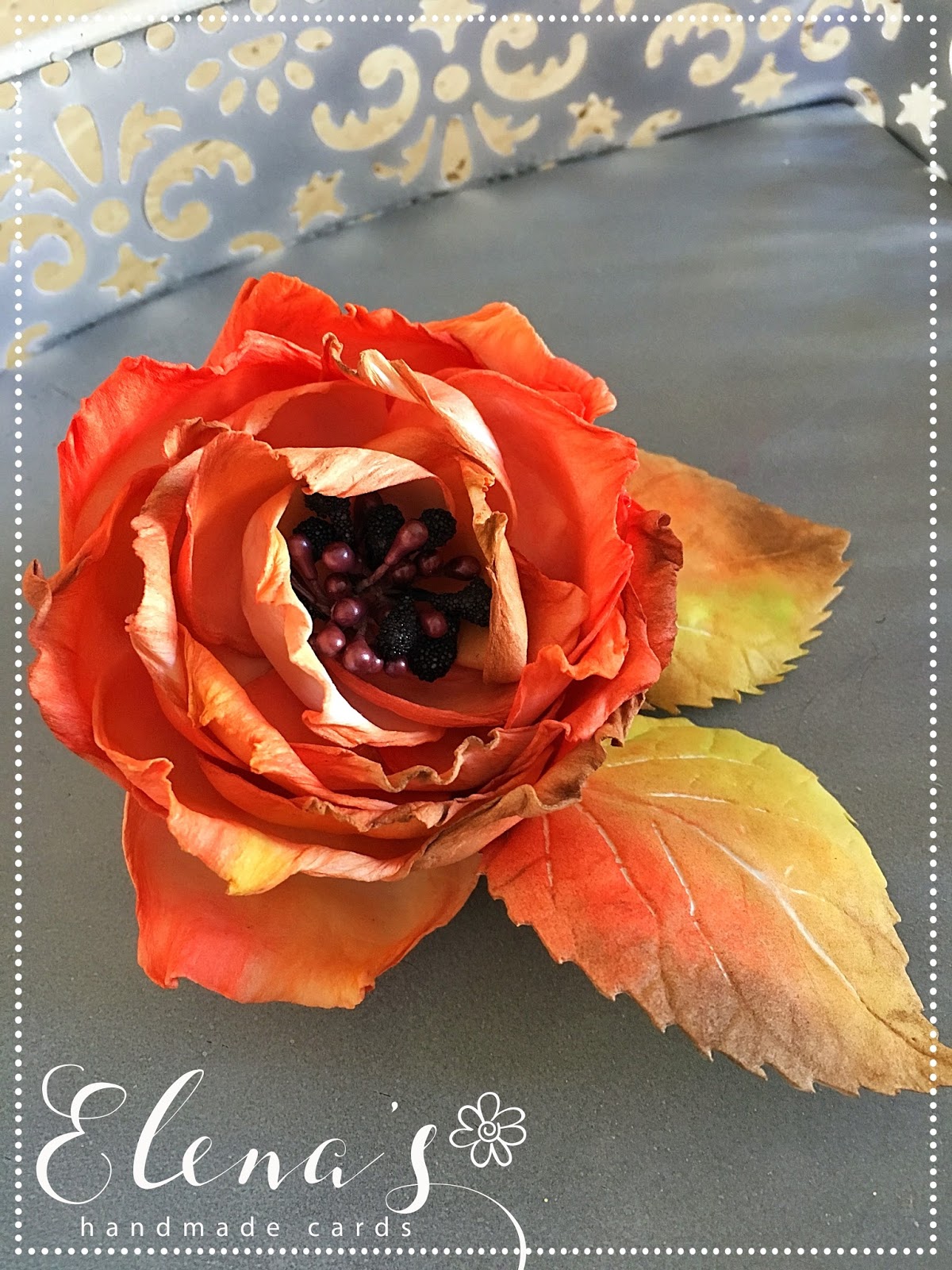Elena's Handmade: January Cinnamon Rose