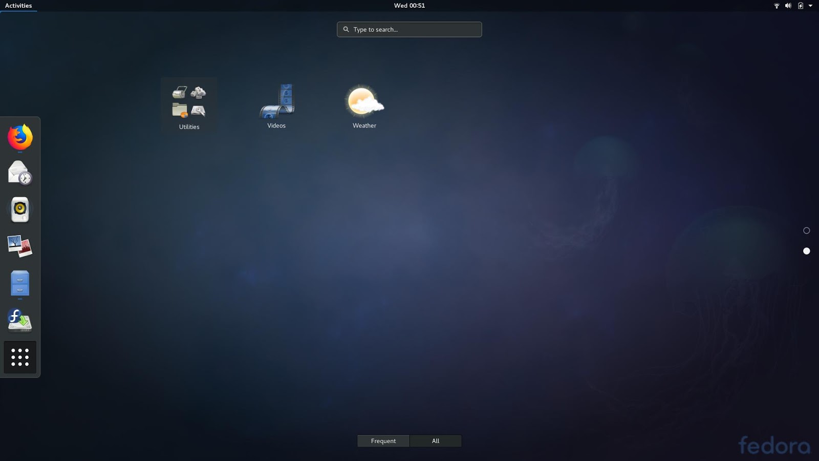 Fedora 27 GNOME: Quick Screenshot Tour - Linux notes from DarkDuck