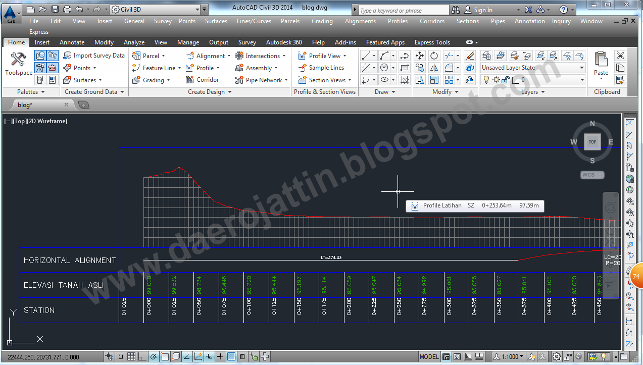 Autocad Civil 3D - Membuat Profil Memanjang | SAFETY - ON