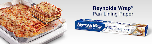 Two Men and a Little Farm: NEW REYNOLDS WRAP PAN LINING PAPER