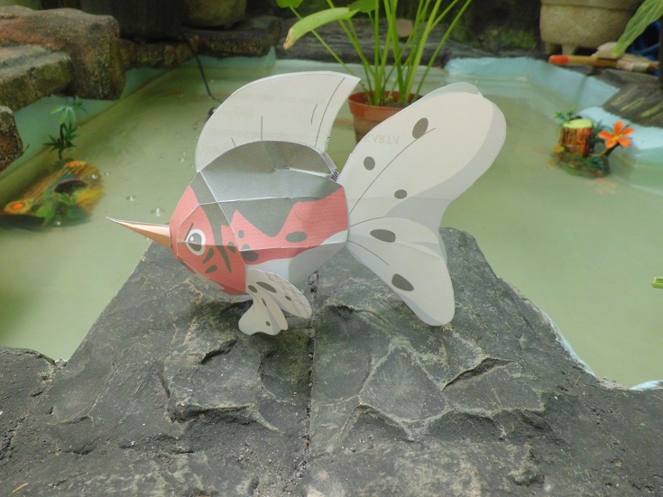 PUTRA'S BLOG: Papercraft Pokemon - Seaking