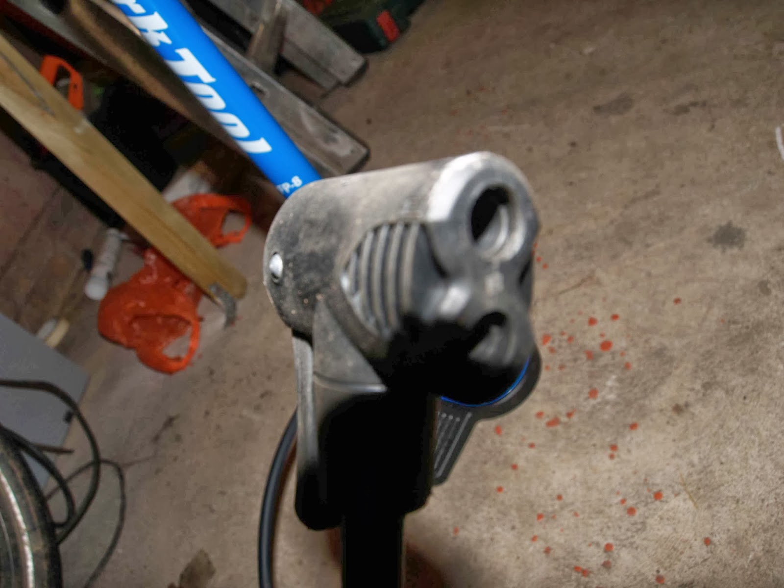 dorkythorpy: Park Tools Floor Pump Review PFP-8 or PFP8