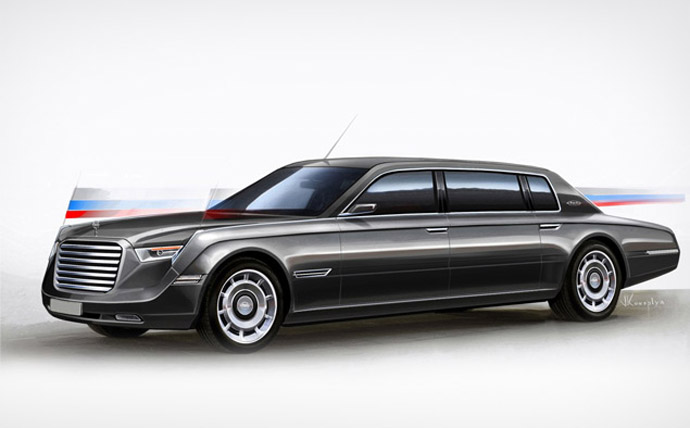 Vroom5000cc: Putin's New Limo from Top 10 Russian Designs Online