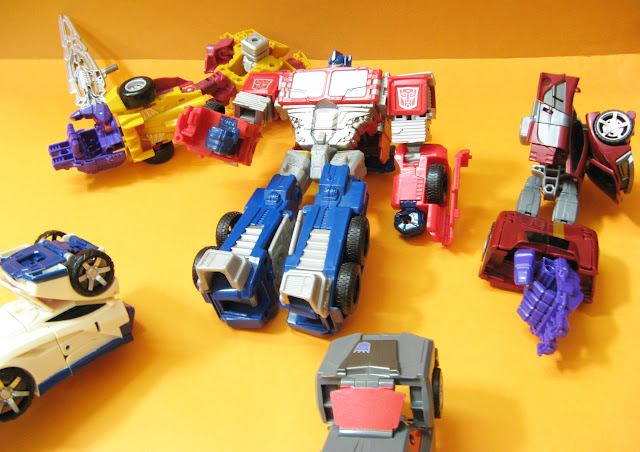 Transformers Unite Warriors UW-02 Decepticon Stunticons MENASOR IDW變形金剛 ...