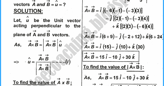 Adamjee notes For All Subjects: XI Physics Numericals - Past Year Paper ...