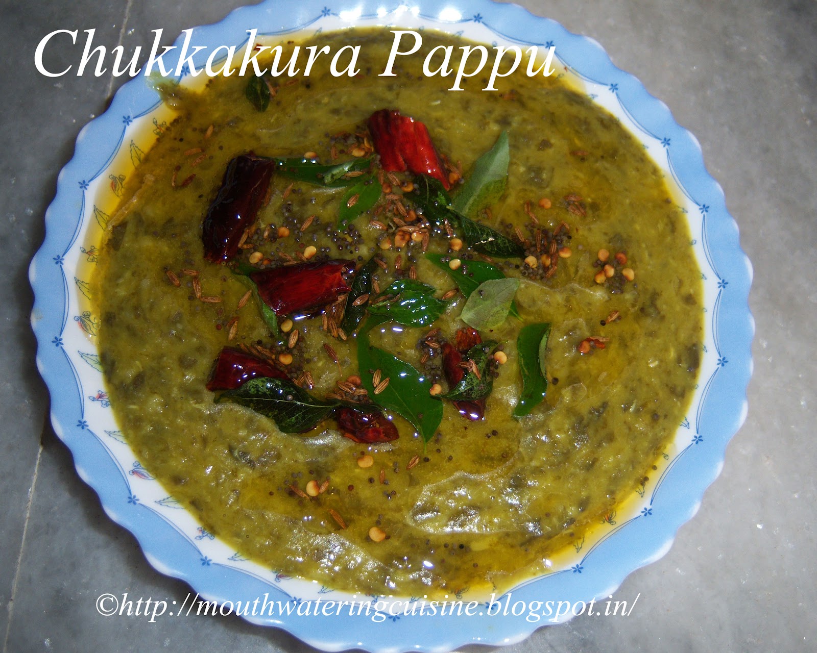 Green Sorrel Dal -- Chukkakura Pappu -- How to make Chukkakura Pappu ...