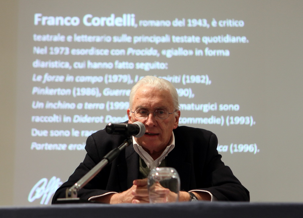 Caffe' Letterario di Lugo: La serata con FRANCO CORDELLI