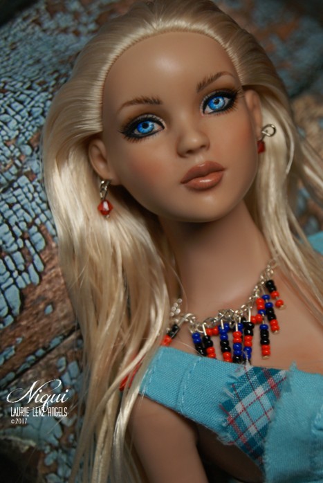 Laurie Lenz ANGELS Doll Studio Blog: Cinderella Tonner repaint --- Niqui