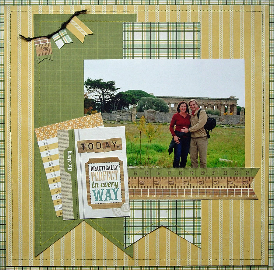 Celestial Chatter: Cord Scrapbook Studio March Layouts