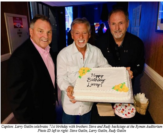 country routes news: Larry Gatlin featured on Country Music Hall of ...