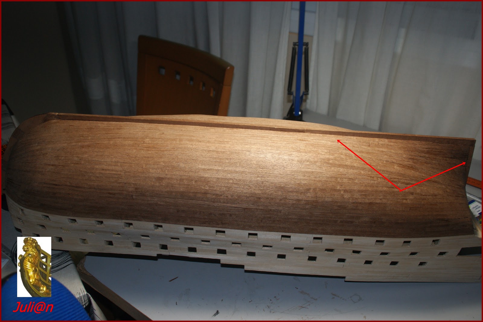 El Santa Ana paso a paso: La roda, la quilla y el codaste