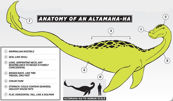 Lone Star Parson: The Georgia Cryptid, Altamaha-ha