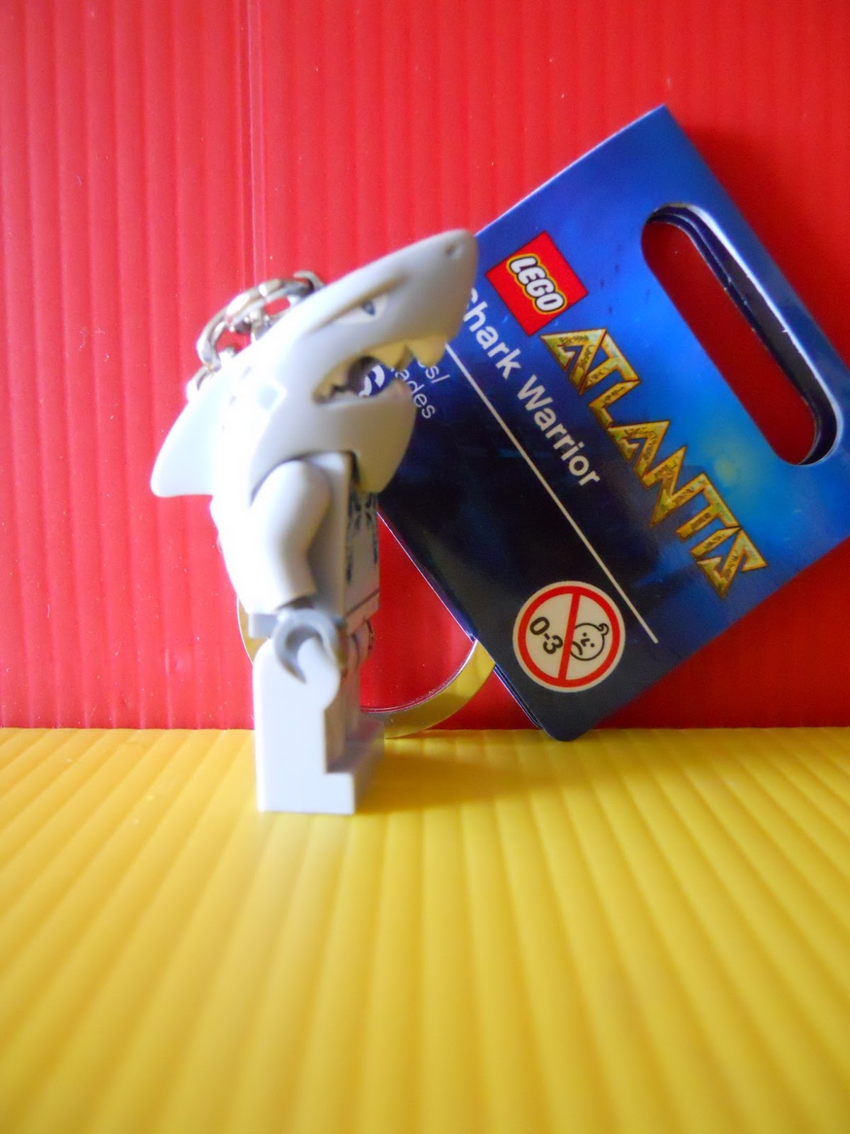 Dexters Diecasts (DexDC): LEGO ATLANTIS keychain ~ Shark Warrior