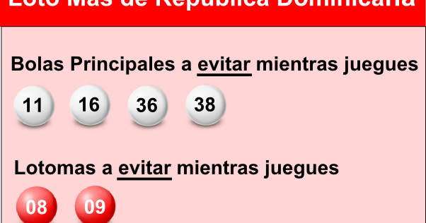 Consejos de lotería para Loto Mas de República Dominicana